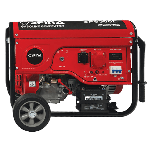 موتوربرق 6.5 کیلووات اسپینا مدل SP8500E - سهند شاپ